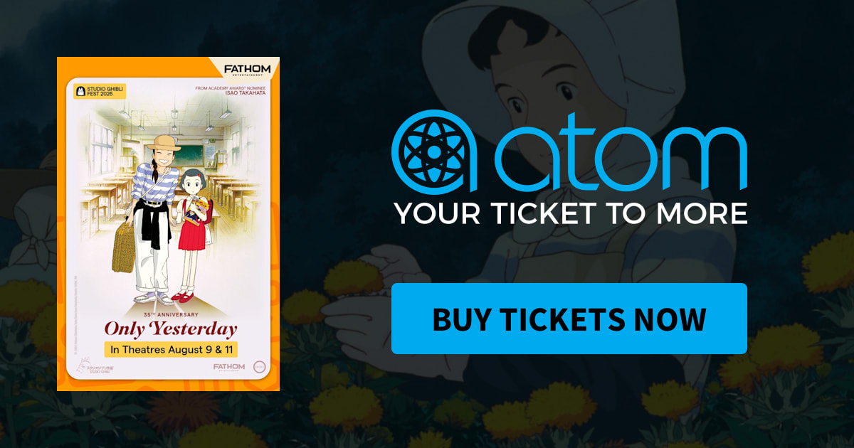 Only Yesterday 35th Anniversary - Studio Ghibli Fest 2026 | Tickets ...